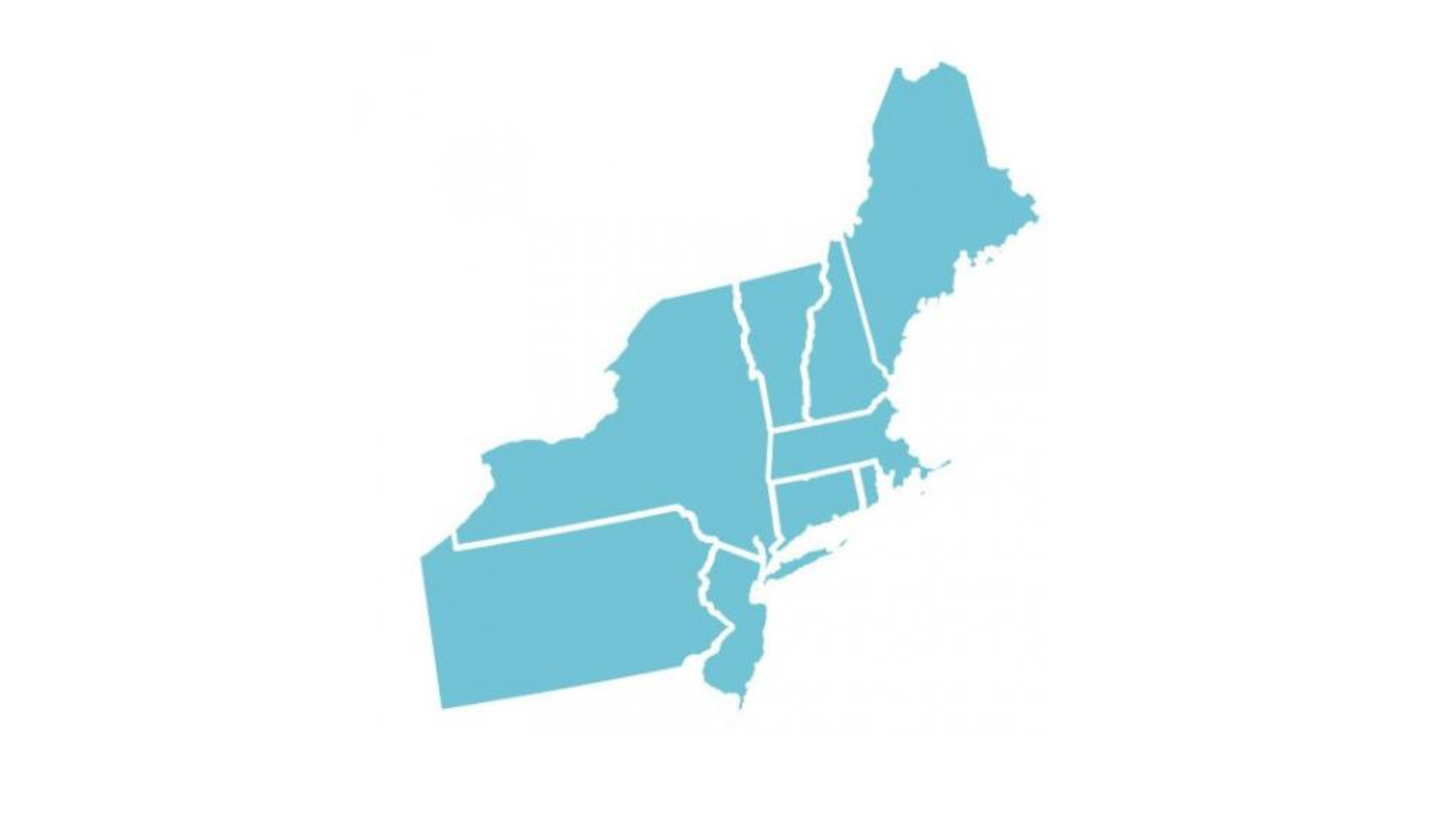 Empty Map Of The Northeast States Us State Rhode Island Map Cut Out